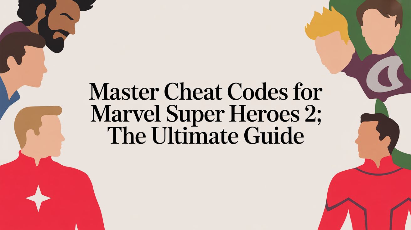 Master Cheat Codes for Marvel Super Heroes 2: The Ultimate Guide