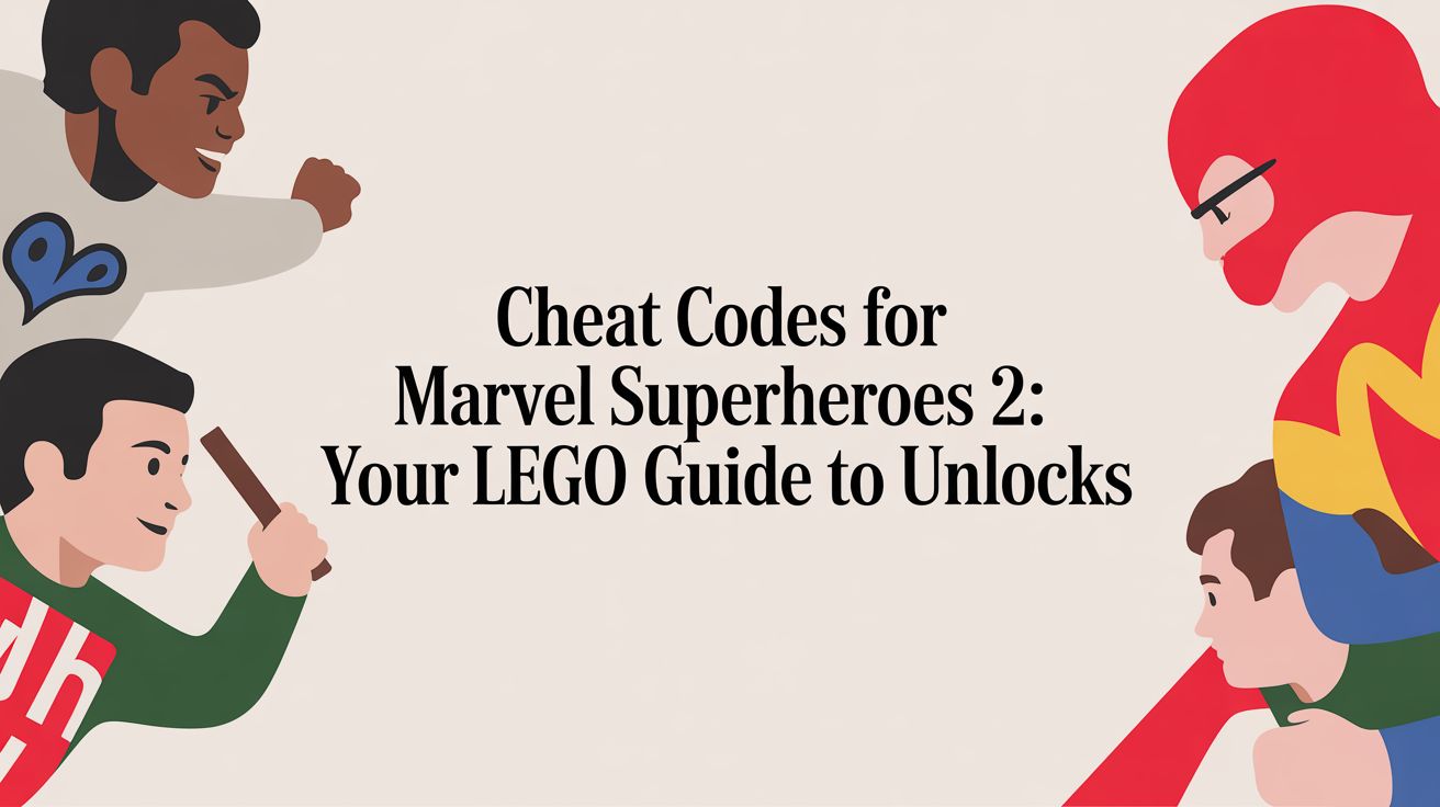 Cheat Codes for Marvel Superheroes 2: Your LEGO Guide to Unlocks